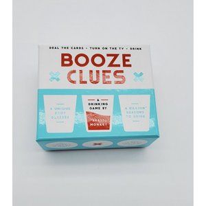 Toys | Brass Monkey Booze Clues Game Blue 46x 41 X 21 | Poshmark